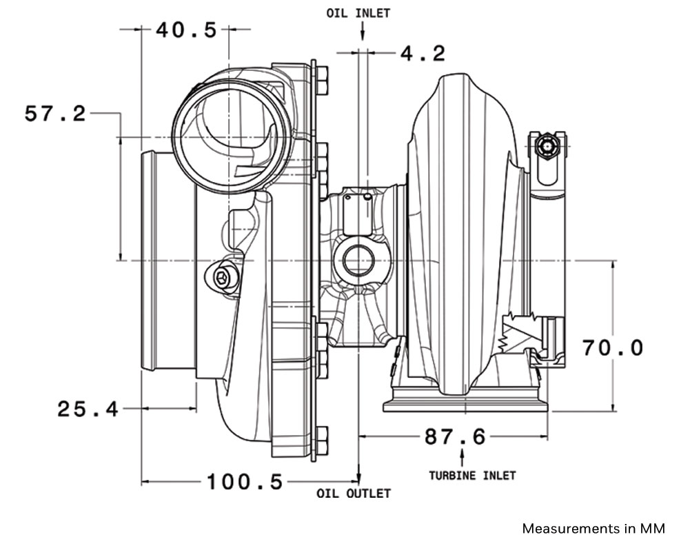 GTX3076R Garrett Gen II Turbolader 856801-5039S